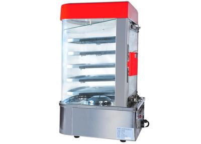 China U-Shaped Electric Bun Steamer with Mechanical Temperature Control Board for sale