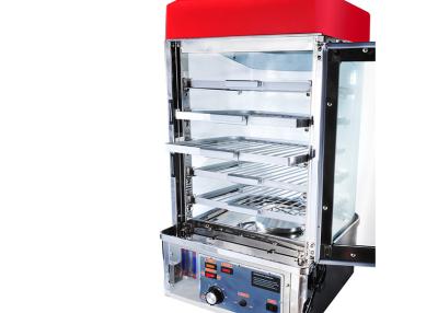 China U-Shaped Electric Bun Steamer with Mechanical Temperature Control Board for sale