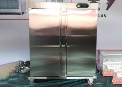 Cina Governo mobile della tenuta di calore dell'alimento del carrello dello scaldavivande dell'alimento dell'acciaio inossidabile due porte in vendita