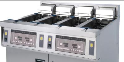 Cina Attrezzature commerciali inossidabili/4x13L quattro della cucina - friggitrice di Cylider con il Governo in vendita