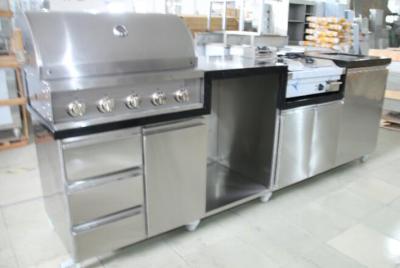 Cina Griglia commerciale dell'acciaio inossidabile griglia/201# del gas delle attrezzature della cucina di colore del nastro con il Governo in vendita