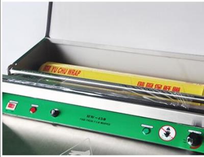 Cina Macchina avvolgitrice della pellicola trasparente elettrica del PVC dell'acciaio inossidabile/macchina di sigillamento vassoio dell'alimento in vendita