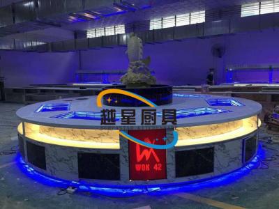 Cina Contatore commerciale di marmo del buffet di Antivari di insalata delle Tabelle di buffet/delle attrezzature esposizione del buffet in vendita
