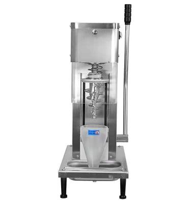 China Desktop Manual Yogurt Ice Cream Shake Machine Commercial Mixing Semi Automatic for sale