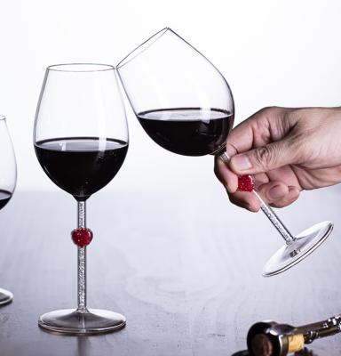 Cina vetro nobile ed elegante estremo della trasparenza di 1954 marche, vino rosso, alto silicato del boro, regali di lusso infrangibili in vendita