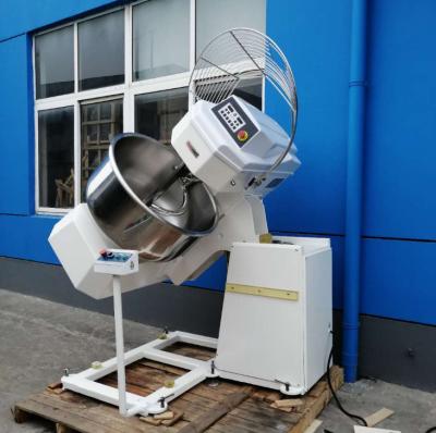 China Food Processing Equipment Commercial Heads Up Spiral Dough Mixer Two Mixing Speed Tipping Bucket for sale