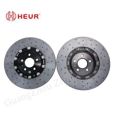 China Rear Refit 370mm Ceramic Brakes And Rotors For Porsche 911 718 Cayenne for sale