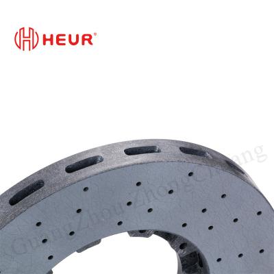 Cina Dischi ceramici di carbonio per freni HEUR per Porsche 718 GT4RS (sostituzione) - Set posteriore 400x32 mm in vendita