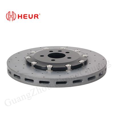 Cina Heur Brake Disco ceramico al carbonio per Audi A4 A5 S4 S5 Rs4 Rs5 Upgrade 375*34mm Set anteriore in vendita