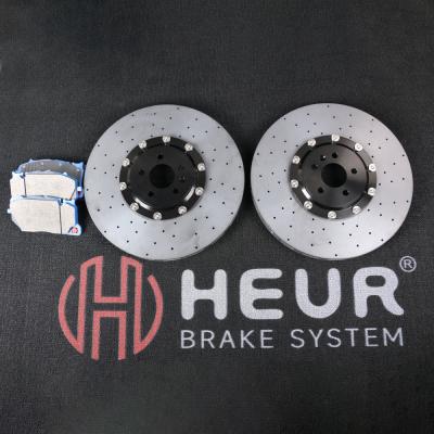 Cina Personalizza i dischi anteriori Mercedes 440*40mm, Dischi di carbonio Per Mercedes-Benz C63 W204 in vendita