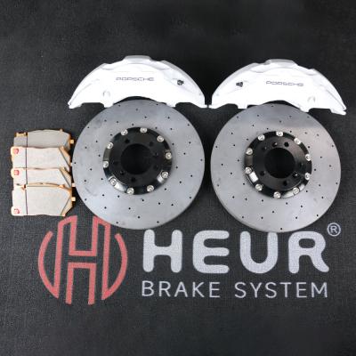China HEUR Carbon Ceramic Brake Disc Upgrade F Set 420*40mm Voor AUDI Rs3 Rs7 A3 C7 S7 Te koop