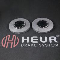 Quality Heur Ceramic Carbon Brake Rotors For Tesla Model S Y 3 Upgrade 400*36mm F Set for sale