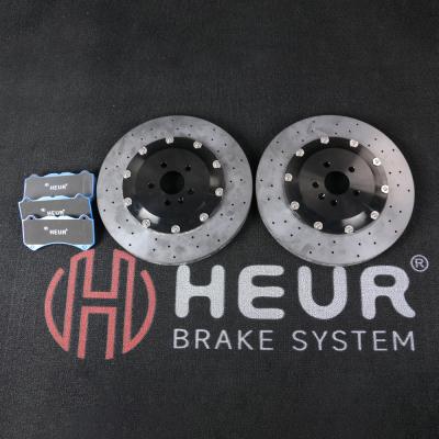 Cina 405*34mm Mercedes Benz Freni in ceramica al carbonio, Dischi di freno leggeri Refit in vendita