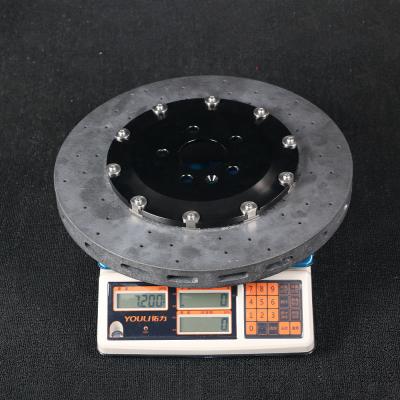 Cina 405*34mm Mercedes Benz Freni in ceramica al carbonio, Dischi di freno leggeri Refit in vendita