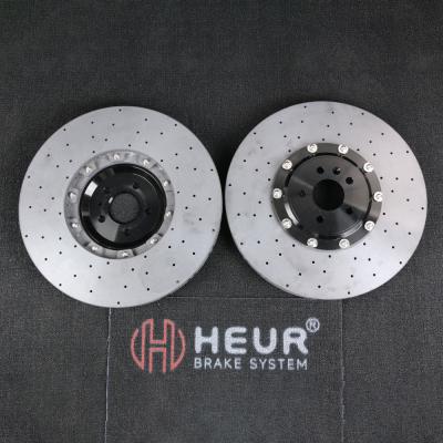 Cina Disco in ceramica di carbonio per Porsche Cayenne Coupé 440*40mm Front Set e 410*32 Rear Set in vendita