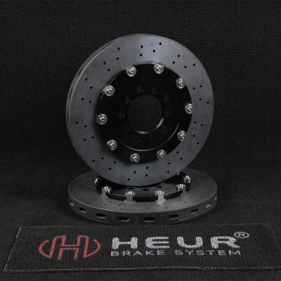 Cina 330mm di resistenza alla corrosione Anteriore Set Disco di freno in ceramica di carbonio per Benz W126 in vendita