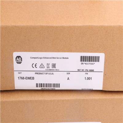 China De Modules 1768-EWEB ab 1768-EWEB Verbeterde CompactLogix Ethernet/IP van Allen Bradley Te koop