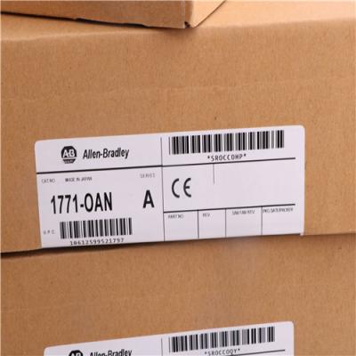 China Digitale I/O AC de Input en de outputmodules van Allen Bradley modules1771-OAN ab 1771-OAN Te koop