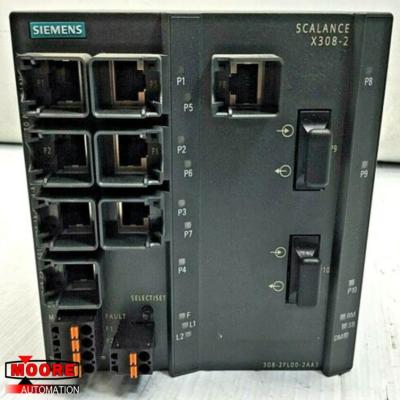 Cina Ethernet industriale Siemens 6GK5308-2FL00-2AA3 X308-2 di 6GK5 308-2FL00-2AA3 in vendita