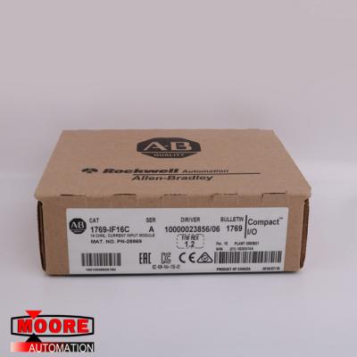 Κίνα 1769-IF16C 1769IF16C Άλλεν Bradley αβ CompactLogix 16 τρέχουσα ενότητα PT A/I προς πώληση