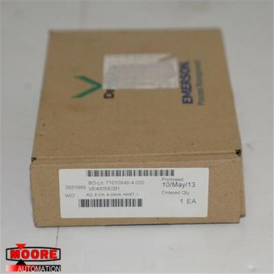 China VE4005S2B1  EMERSON  Analog Output Card 8 Channel Assembly for sale