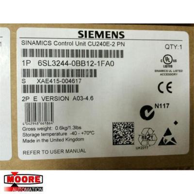 China 6SL3244-0BB12-1FA0 6SL3 244-0BB12-1FA0 Siemens  Control Unit for sale