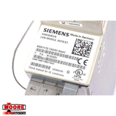 Cina Servo potere di 6SN1112-1AC01-0AA1 6SN1 112-1AC01-0AA1 Siemens in vendita