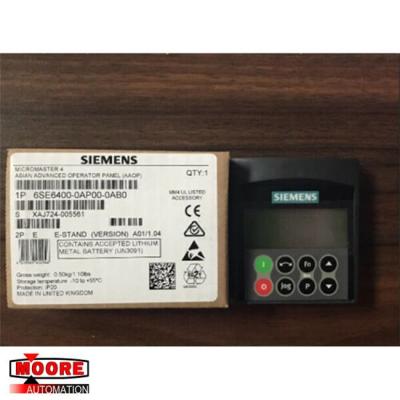 China 6SE6400-0AP00-0AB0 6SE6 400-0AP00-0AB0 Siemens Operator Panel for sale