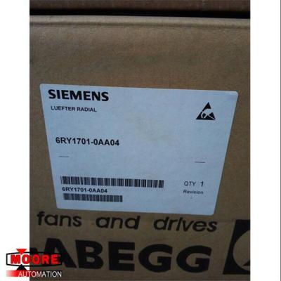 China 6RY1701-0AA04 6RY1 701-0AA04 Siemens Radial Cooling Fan for sale