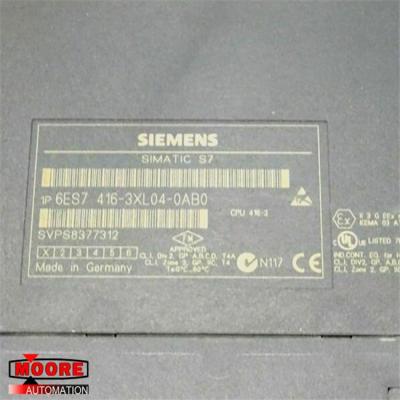 China 6ES7416-3XL04-0AB0 6ES7 416-3XL04-0AB0 Siemens Cenrtral Processing Unit for sale