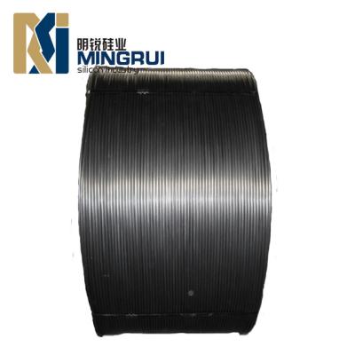 Cina Il silicio CaSi del calcio di elevata purezza ha svuotato il cavo come Desulfuration per la fabbricazione dell'acciaio in vendita