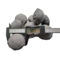 China Deoxidizing Effect Silicon Briquette 65% Si 10-50mm for sale