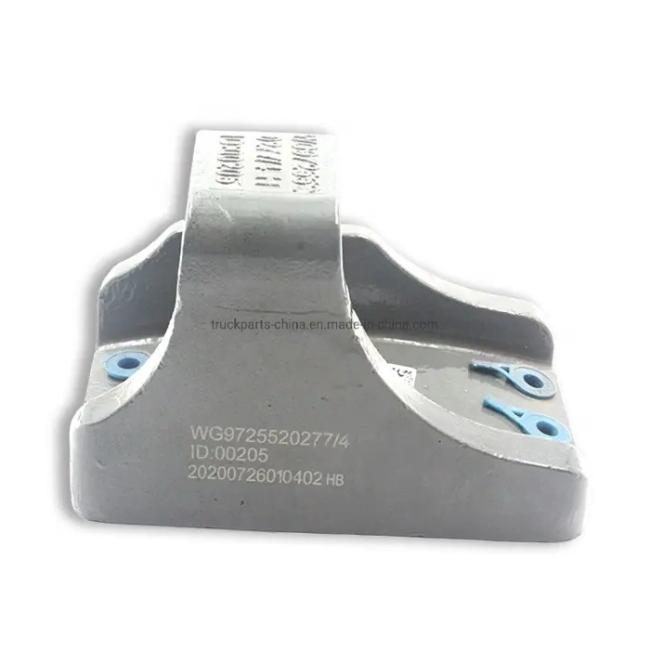 Sinotruk HOWO Spare Parts Mining Truck Parts Right / Left Steel Plate Leaf Spring Seat Wg9725520277/Wg9725520279