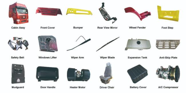 Sinotruk HOWO Engine Spare Parts Az9725520278 Rubber Support