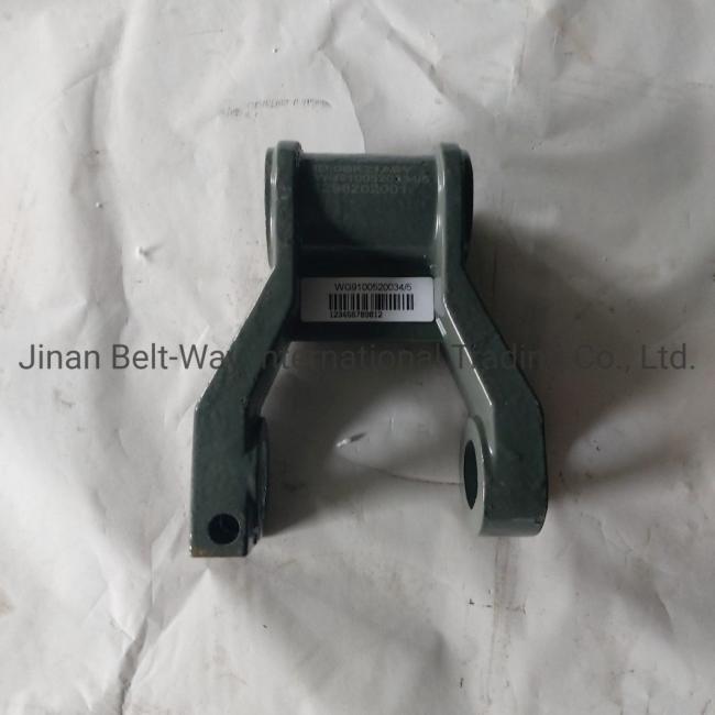 Sinotruk HOWO Truck Parts Front Spring Shackle Wg9100520034