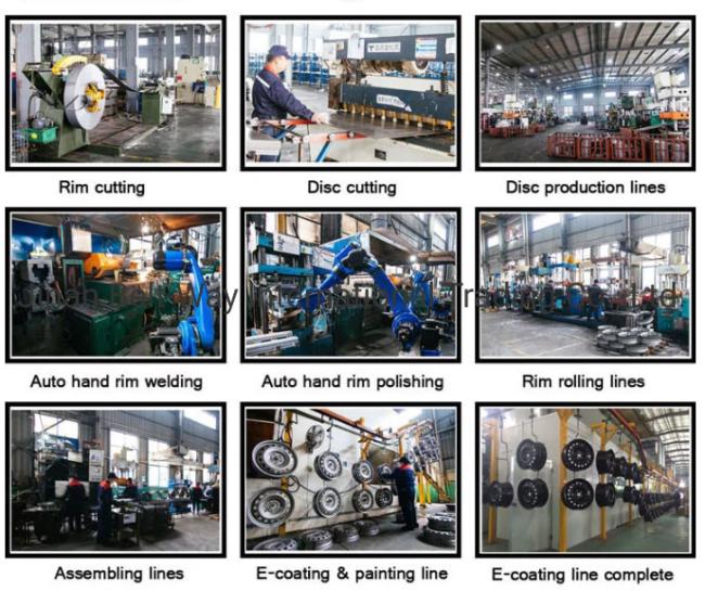 Factory Direct New Design China Steel Heavy Duty Truck Wheel Rim