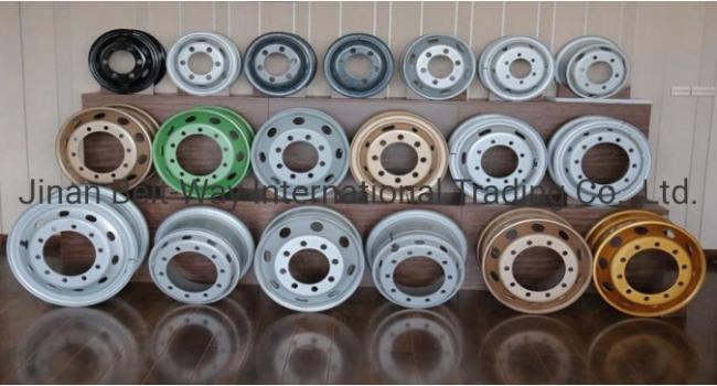 Original New Design China Steel Heavy Duty Truck Wheel Rim