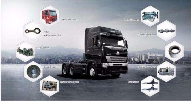 Hot Sale Cnhtc Sinotruk HOWO Shacman Truck Parts Oil Filter Wg9725190055
