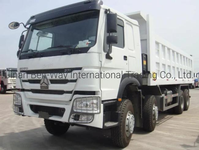 7.3m Second Hand HOWO Diesel Dump Truck 8*4 371HP Hot Sale