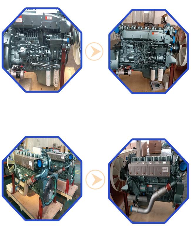 Original Chinese Sinotruk HOWO Heavy Truck 6 Cylinder Diesel Engine Wd615.47