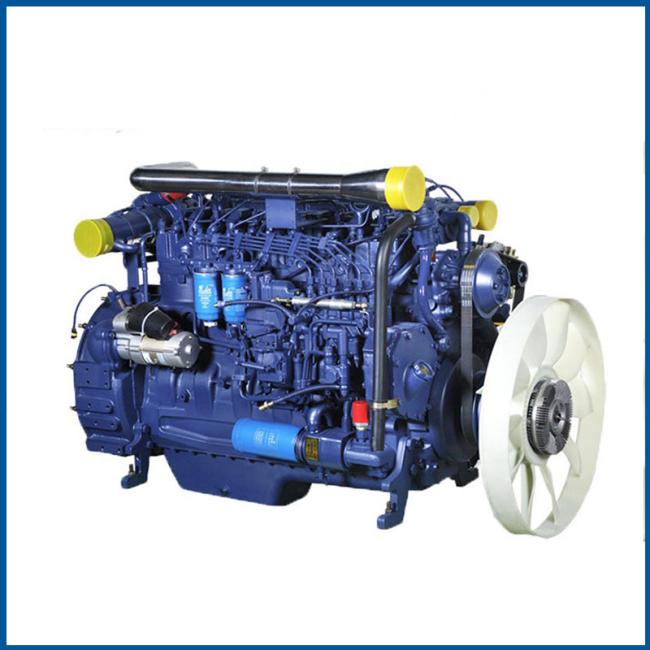 Weichai Engine Assembly Wp10.375 for 70-80t Truck Crane