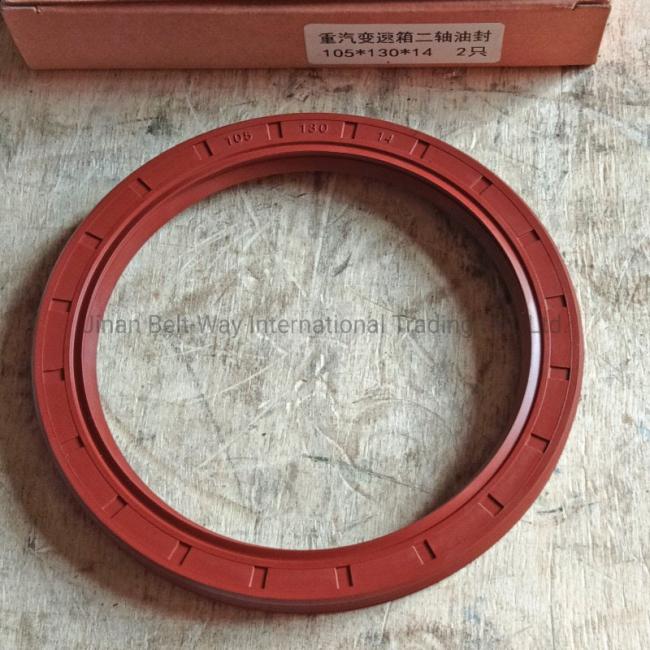 105X130X14 Sinotruk HOWO Gearbox Output Shaft Oil Seal Az9003070105