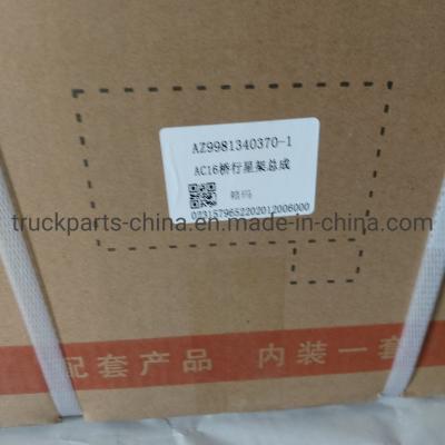 Cina Parti del sistema di frenatura Sinotruk HOWO Reduttore delle ruote del camion Az9981340370 Az9981340070 Nero in vendita
