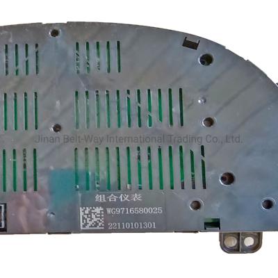 China Sinotruk HOWO Truck Combination Instrument Dashboard Panel Wg9716580025 Secure Payments for sale