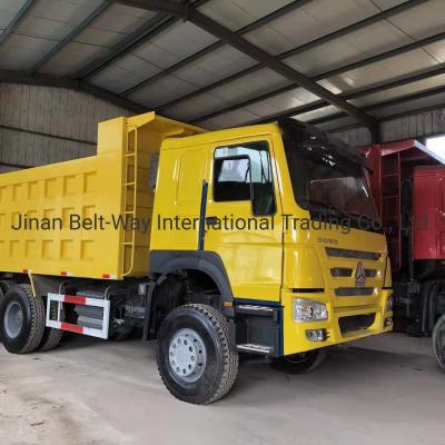 Cina Motore a 6 cilindri da 375 CV Dumpper Dumpper Tipper HOWO Camion Macchine da costruzione in vendita