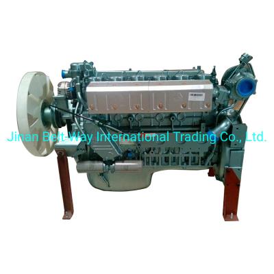 China Standaard zwarte Sinotruk HOWO Truck Parts Wd615.47 Dieselmotor Volledig Hw47070107 Te koop