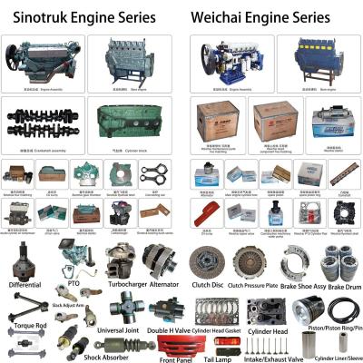 China Wd615.47 Sinotruk HOWO Truck Part Wechai Engine Parts Marine Engine Spare Parts Aanbieding Te koop