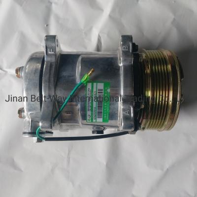 China Steering Gear Parts 100% Tested HOWO Truck Air-Conditioning Compressor 107A270781A 1014L5 for sale