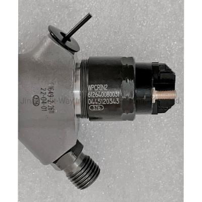 China Partes do sistema de travagem Injetor de bomba de injecção de combustível 0445120343 para Weichai Wd10 Wd12 Wp12 à venda
