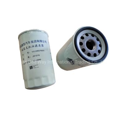 China Sino HOWO Weichai Wp10 Wd615 Filtro de óleo de motor diesel Vg1246070031 para direção à venda